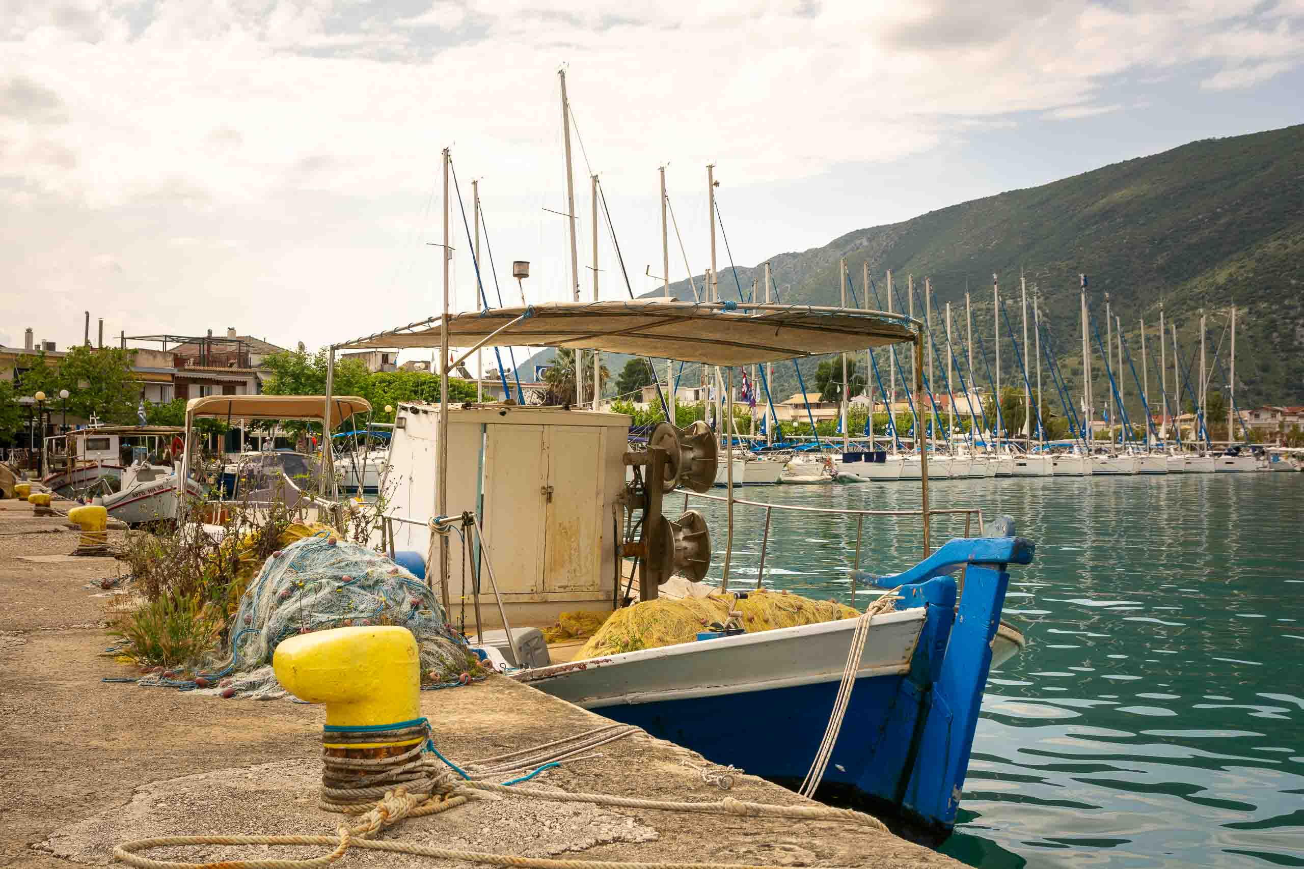 Zeilen rond Corfu en Paxos